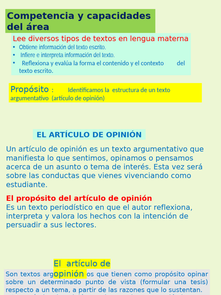 Articulo de Opinión111 | PDF | Hipótesis | Cognición