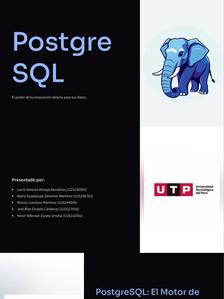 PostgreSQL-PPT[1] | PDF | Postgre Sql | SQL