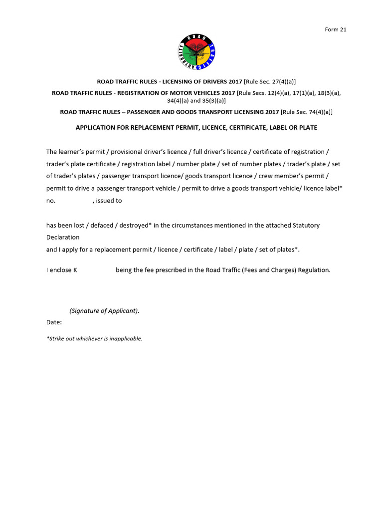 Form 21 | PDF