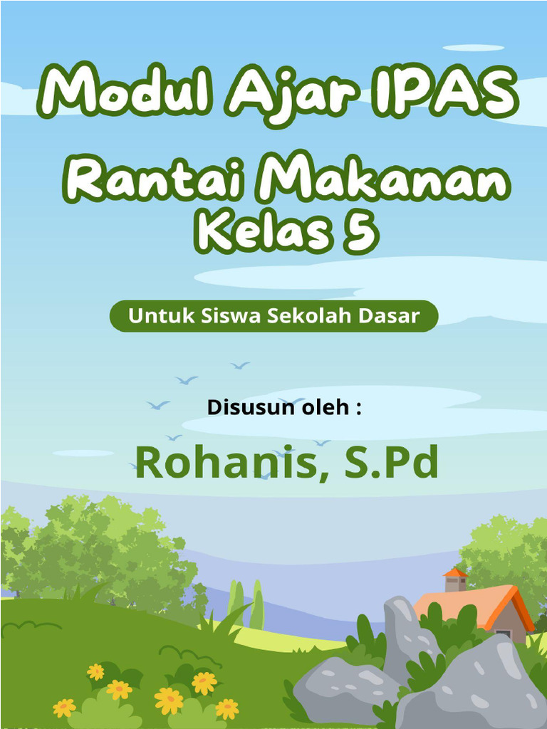 Modul Ajar IPAS: Rantai Makanan SD | PDF