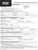 BSP Online Personal Internet Banking Form | PDF | Online Banking ...