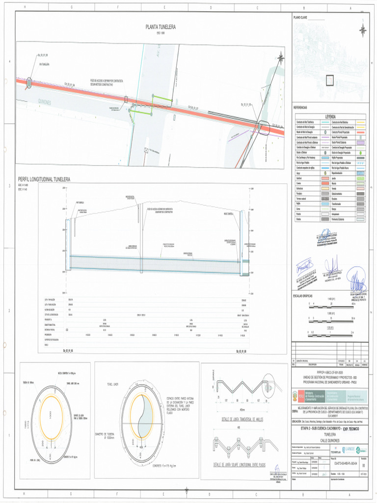 Plano de Tunel Liner Planta | PDF