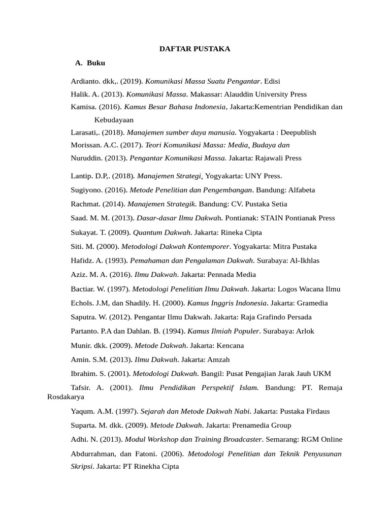 Dapus Skripsi New | PDF