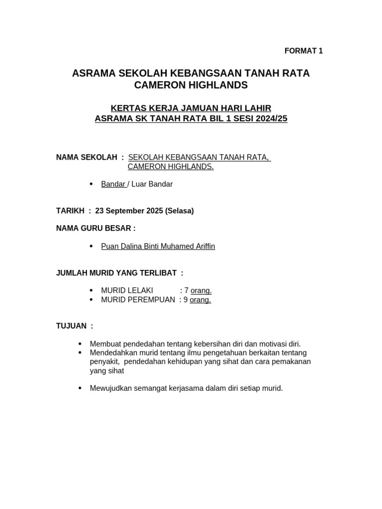 Jamuan 2024 | PDF