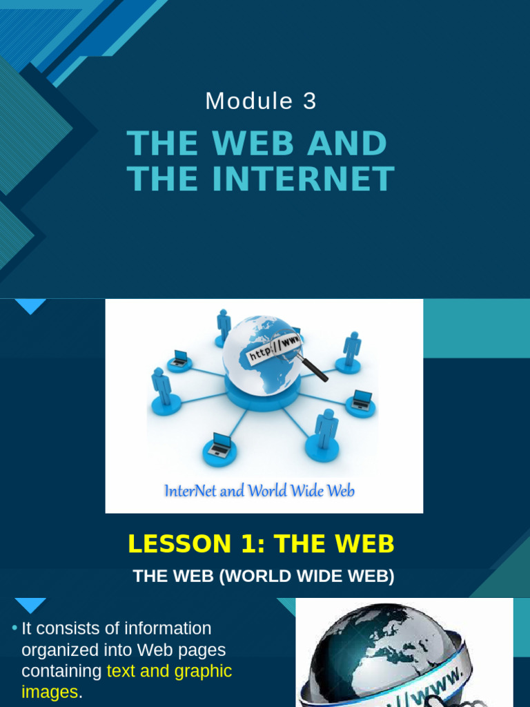 PowerPoint: Information and Technology in Modern World Course Module 3 ...