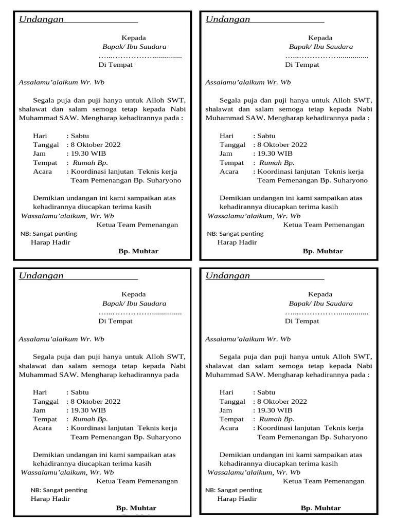 Undangan_pemuda_jadi Xxxx - Salin | PDF