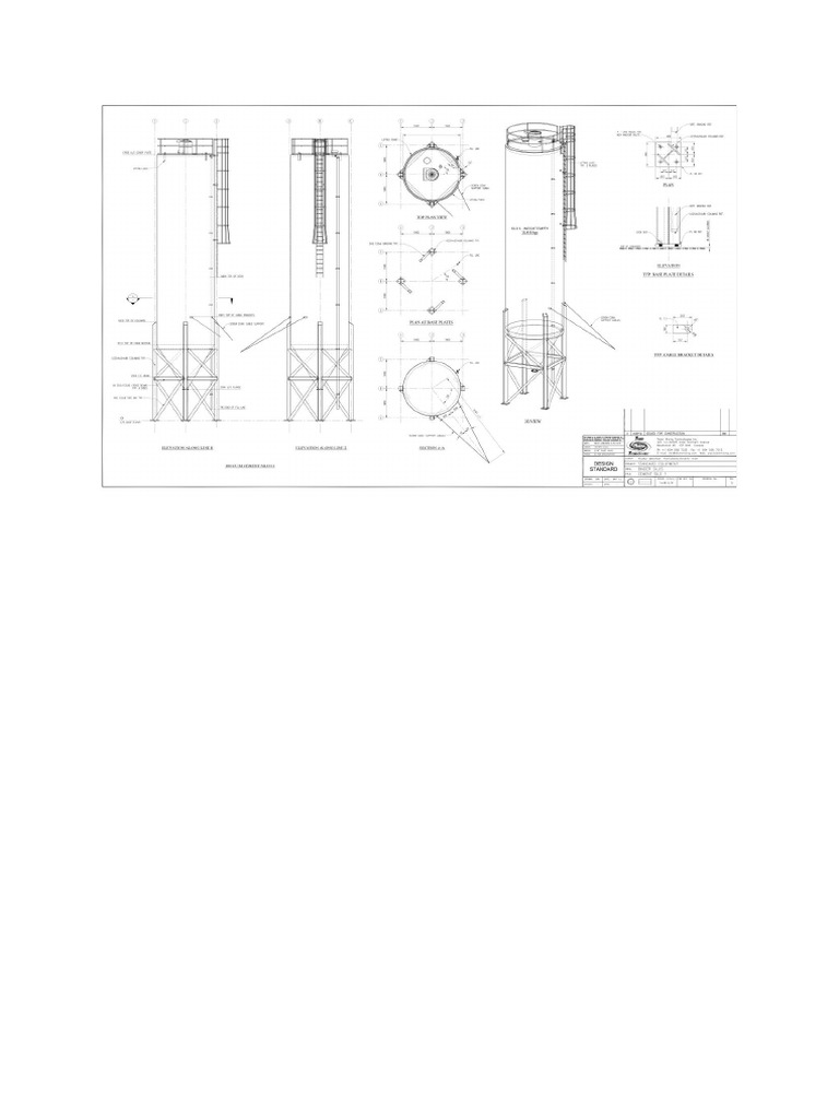Silo Drawing 5 | PDF