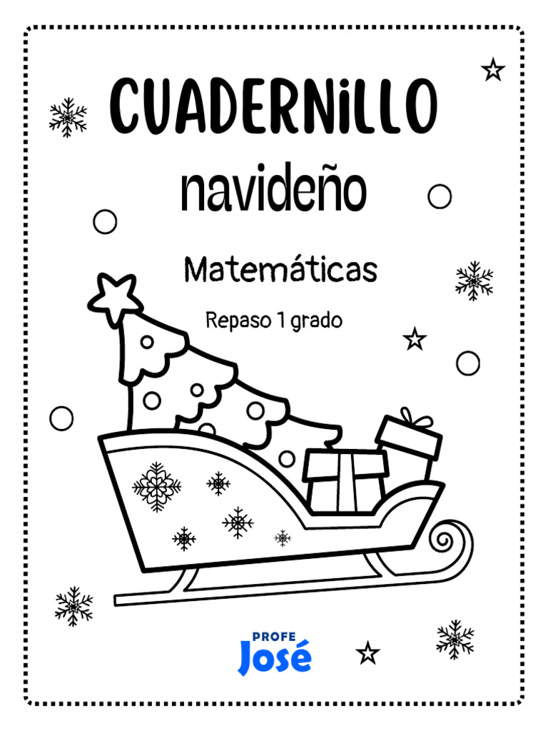 Cuadernillo navideño - Matemáticas | PDF