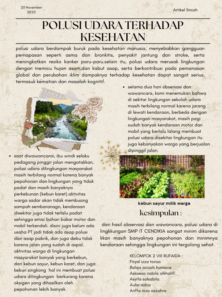 Cream Modern Vintage Article A4 Document (1) | PDF
