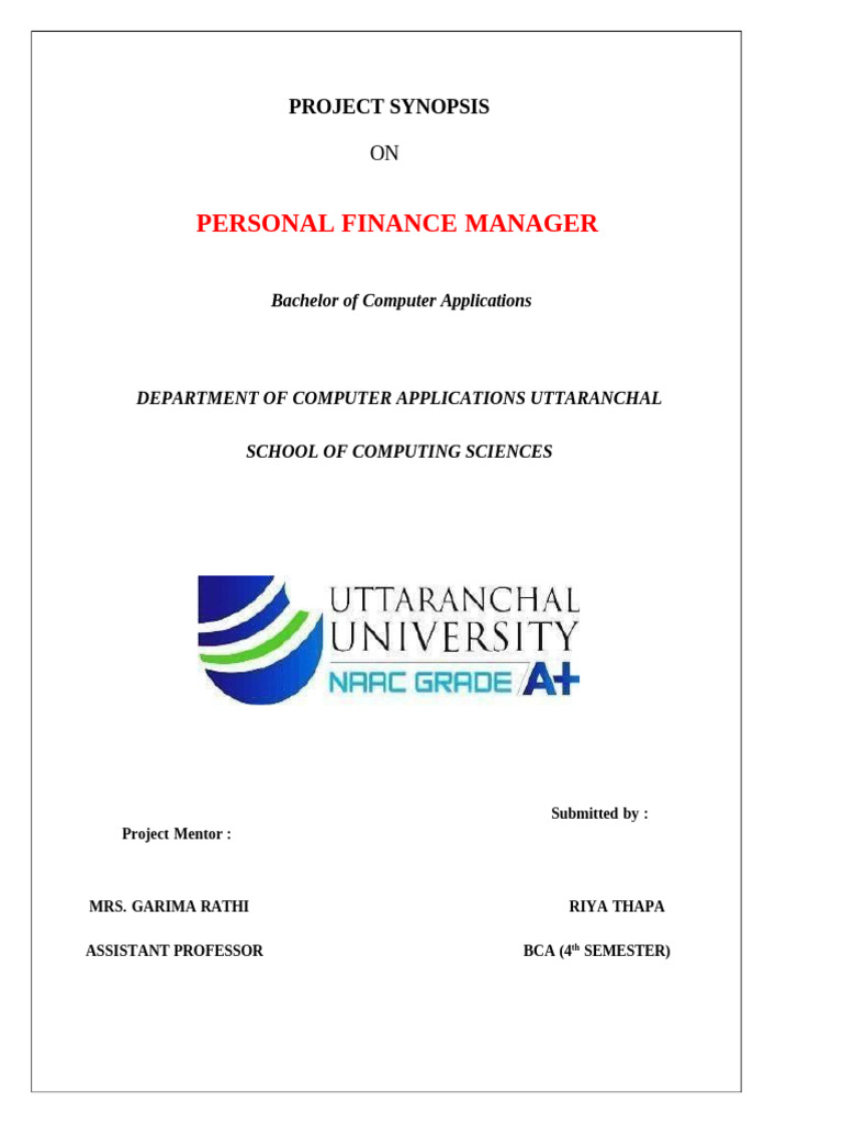 Front Page Report | PDF