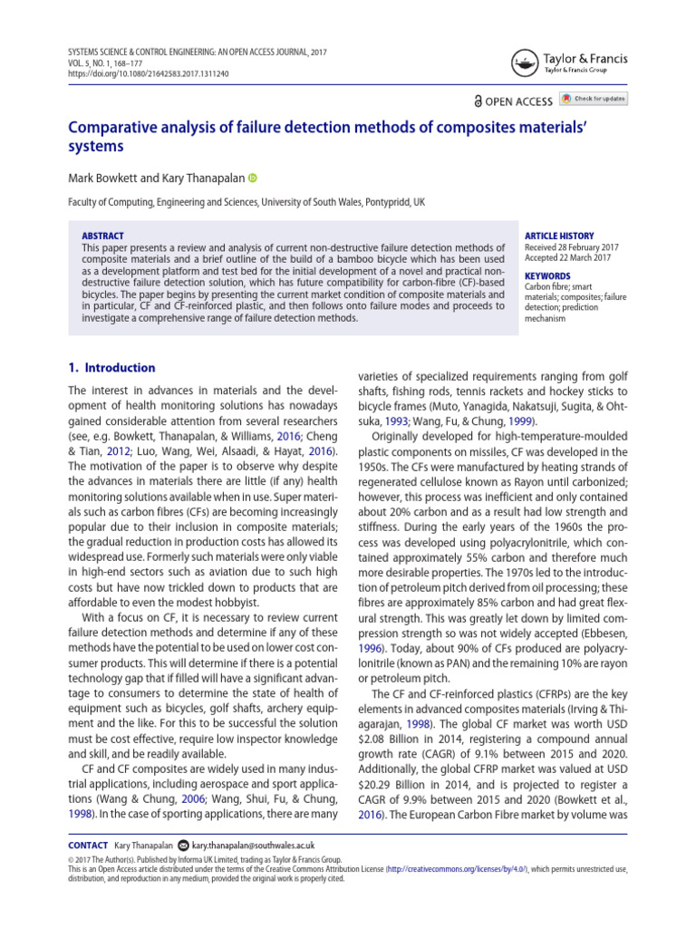 Failure Detection in Composite Materials | PDF | Young's Modulus ...