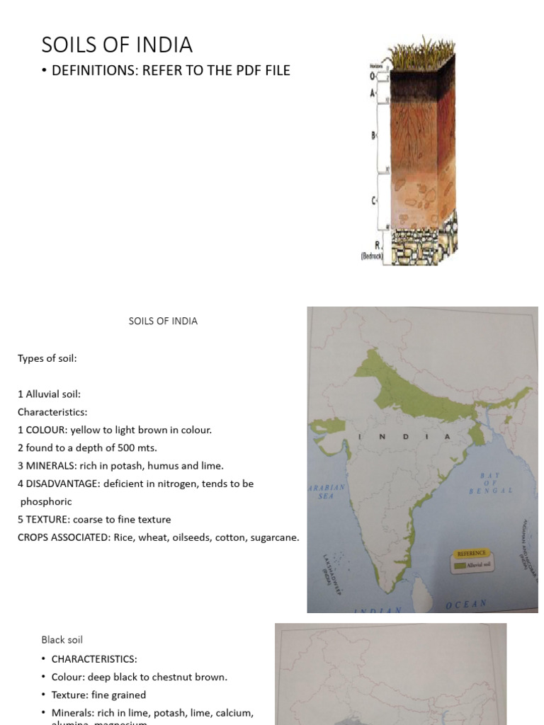 Soils of India Types 2 | PDF