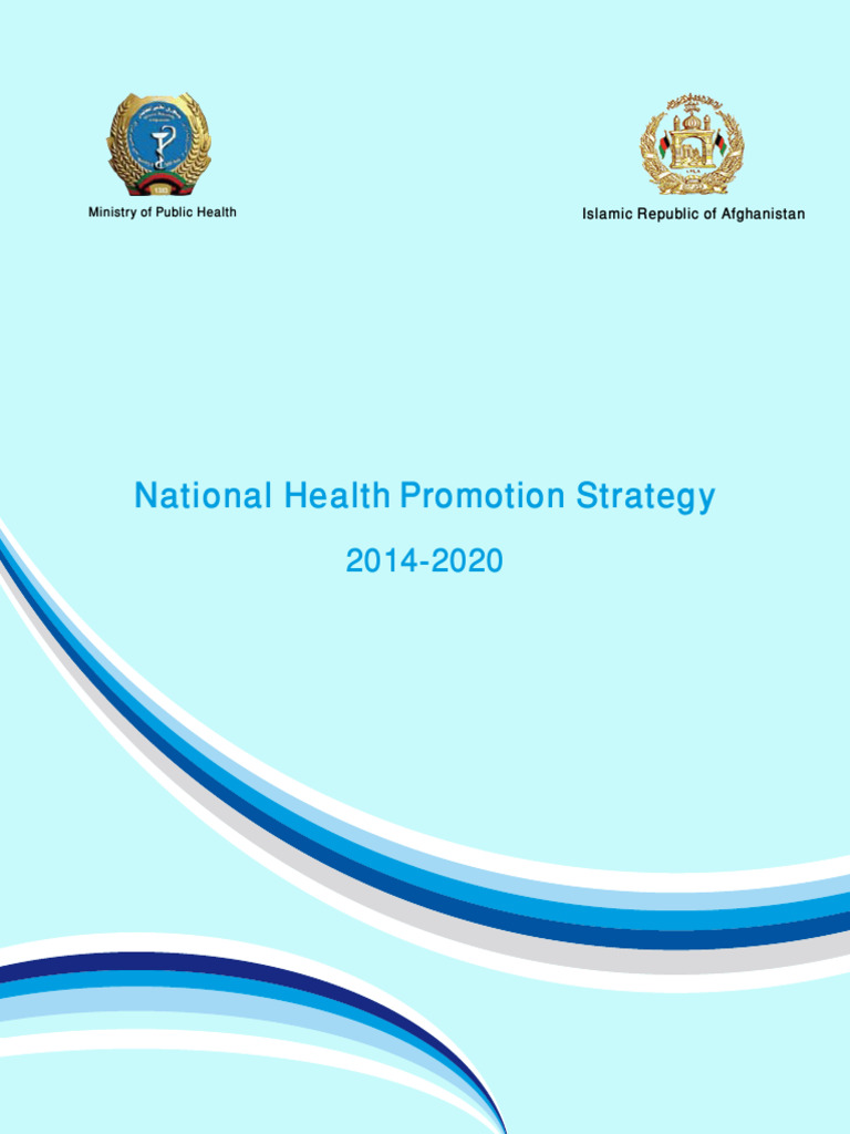 Afghanistan National Health Promotion Strategy | PDF | Health Promotion ...