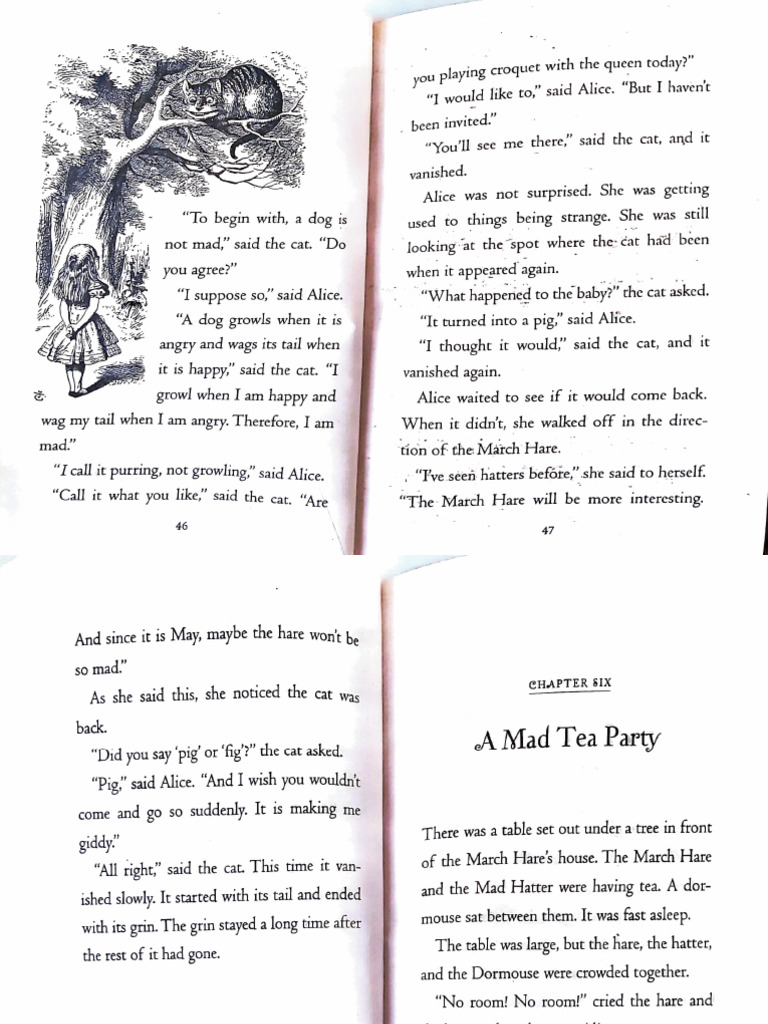 Alice's Mad Tea Party Adventure | PDF | Alice's Adventures In ...
