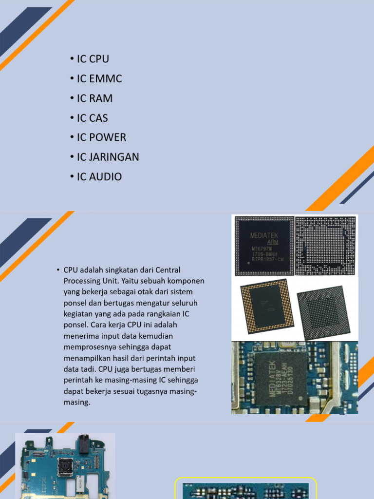 Jenis-jenis IC Penting pada Smartphone | PDF