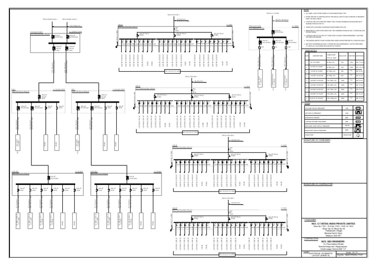 Electrical Schematic Layout Sheet-II-model | PDF | Electrical ...