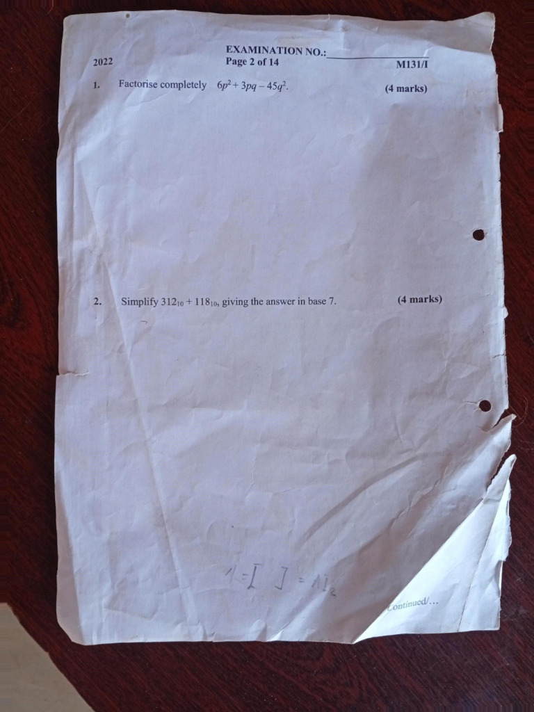 2022 Mathematics Examination Questions | PDF | Circle | Angle