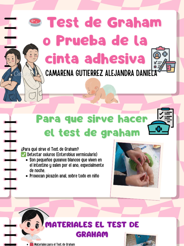 ? Test de Graham o Prueba de La Cinta Adhesiva | PDF
