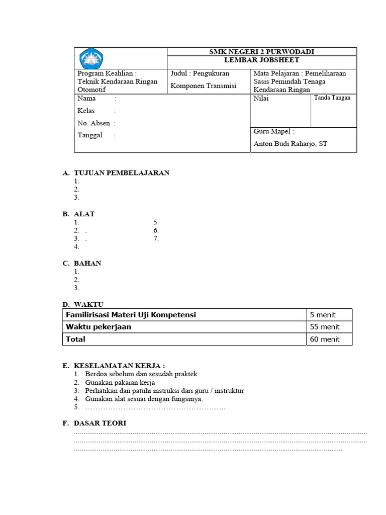 pengukuran transmisi | PDF