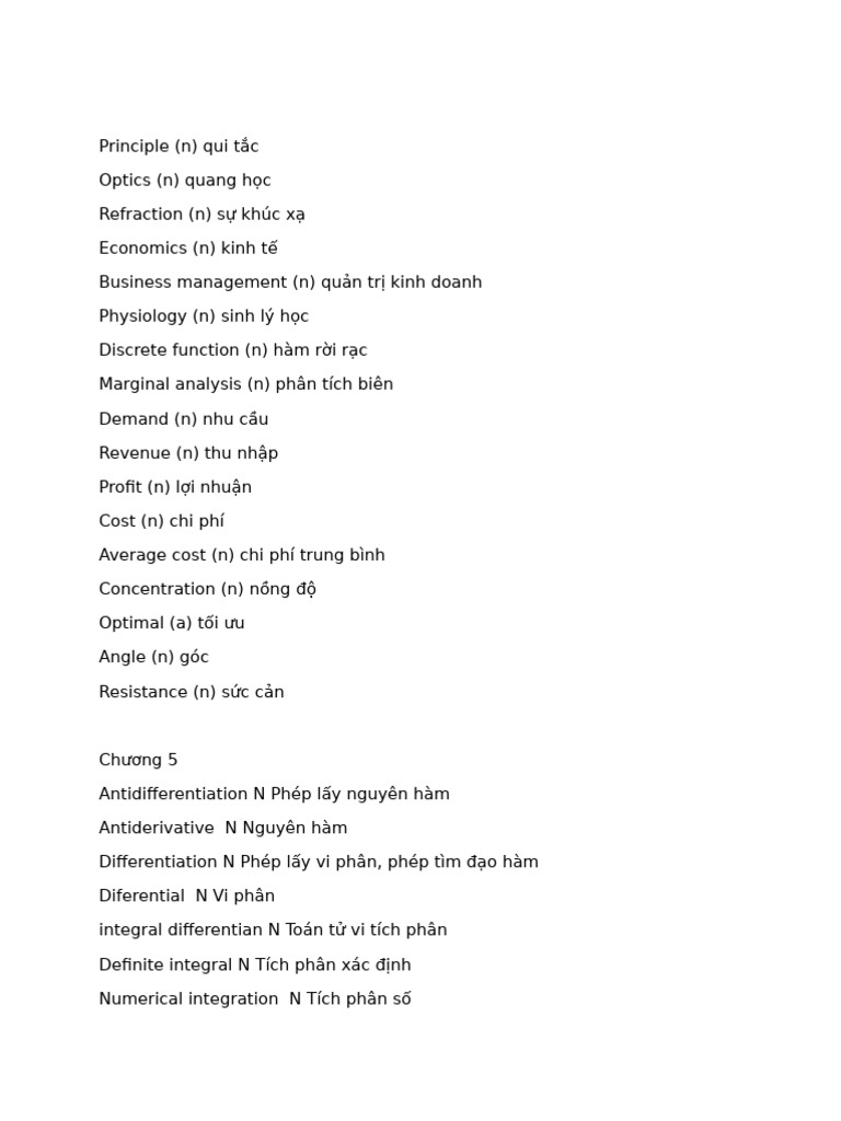 Calculus Vocab | PDF