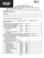 LIC Revival Form 680 Health Statement | PDF | Life Insurance | Insurance