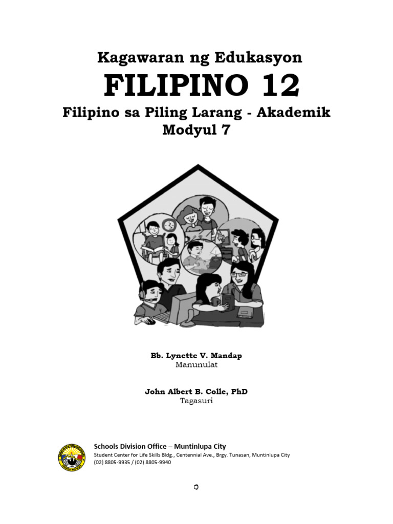 Filipino-12-Akademik-Module-7 | PDF