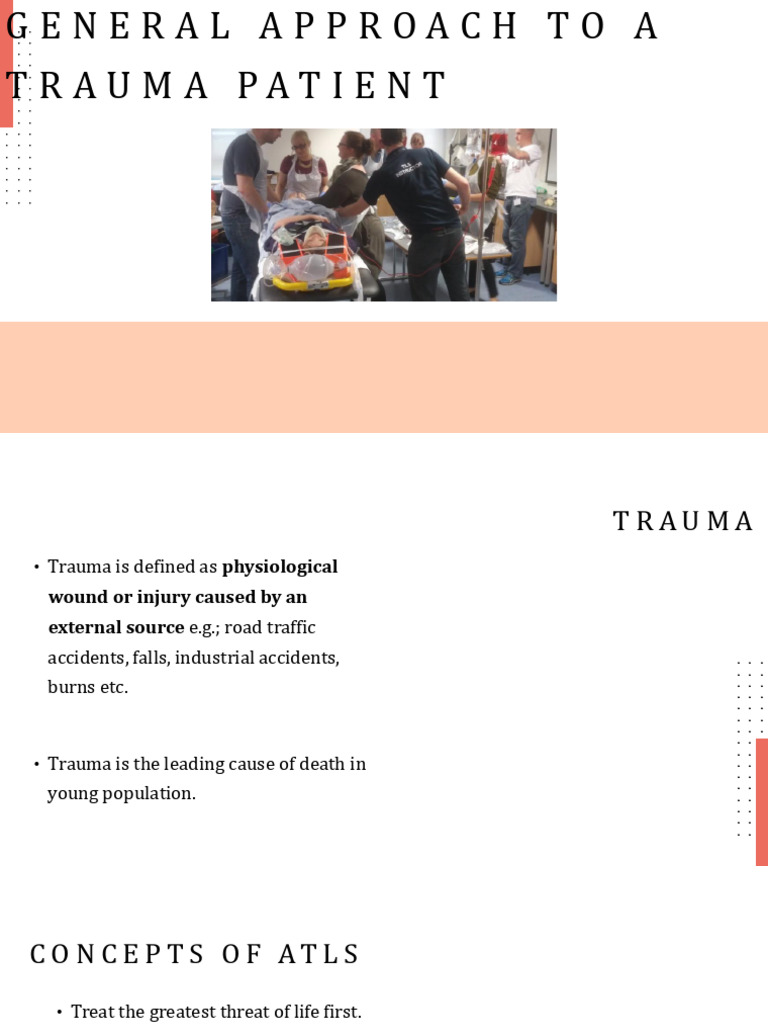 Trauma f1 | PDF | Major Trauma | Medical Specialties