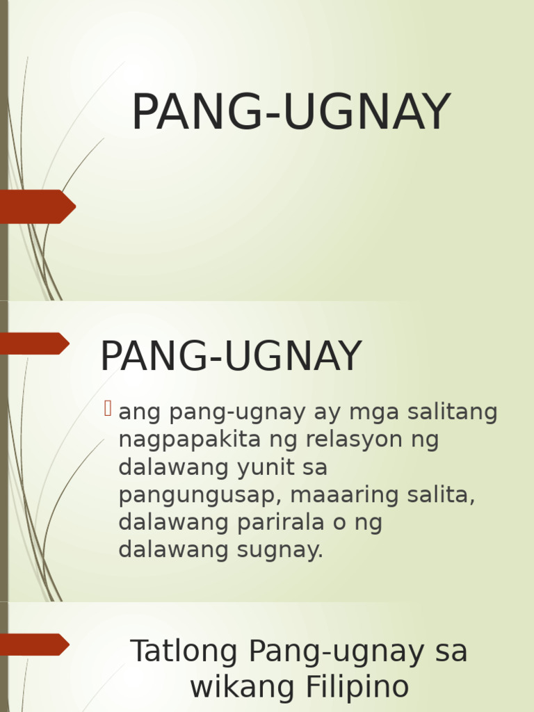 Pang Ugnay | PDF