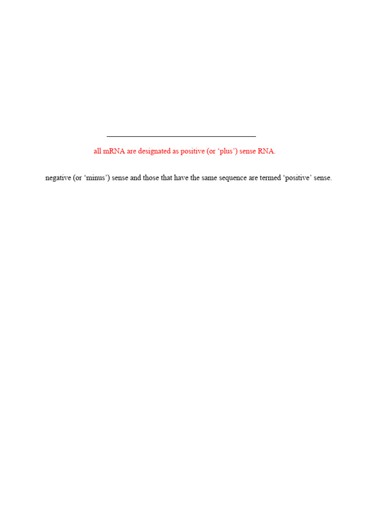 Baltimore Virus Classification Overview | PDF | Sense (Molecular ...