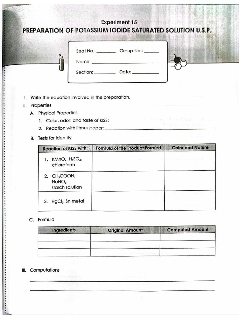 Inorg Iodine | PDF