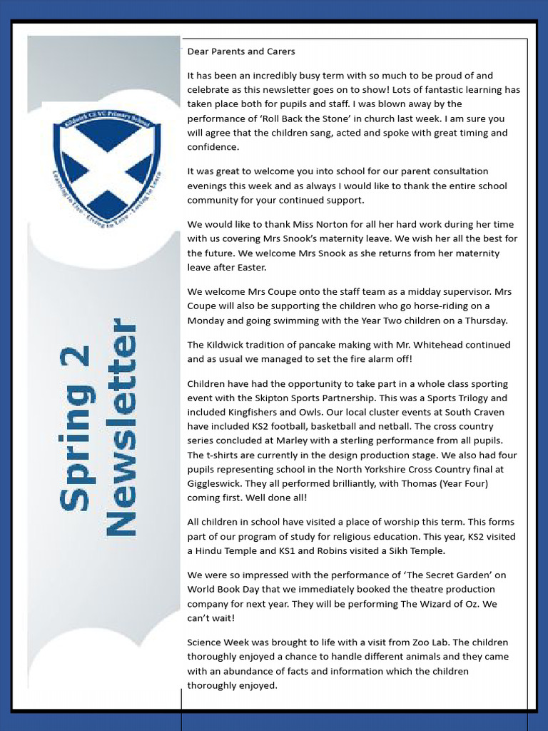 spring-2-end-of-half-term-newsletter-2024 | PDF