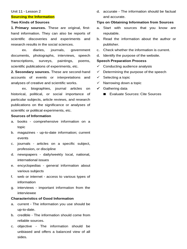 Understanding Primary and Secondary Sources | PDF