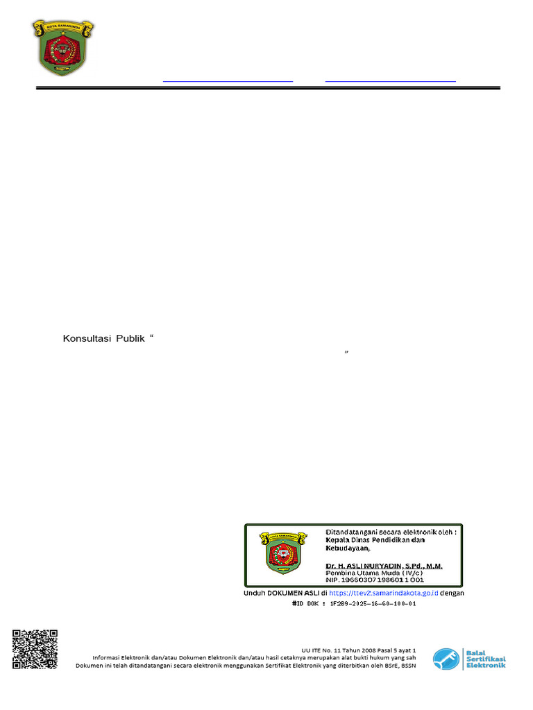 Undangan FKP Standar Pelayanan (SP) 2025 | PDF