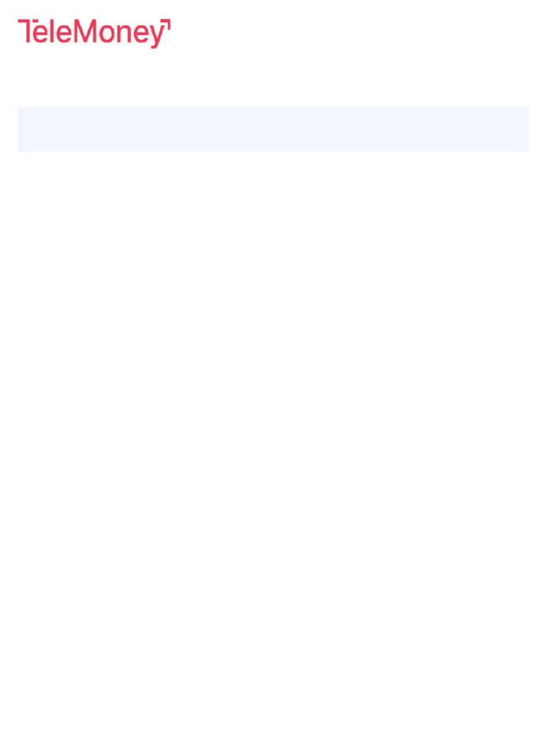 Telemoney Transfer Details to India | PDF
