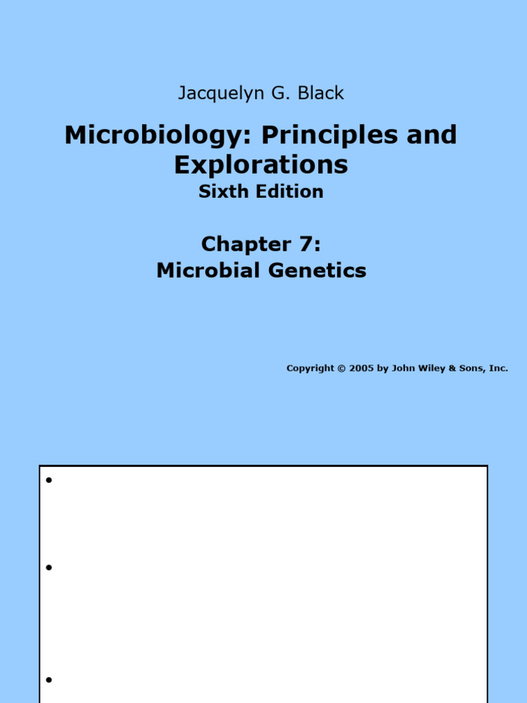 PDF Micrrobial Genetics | PDF | Translation (Biology) | Operon
