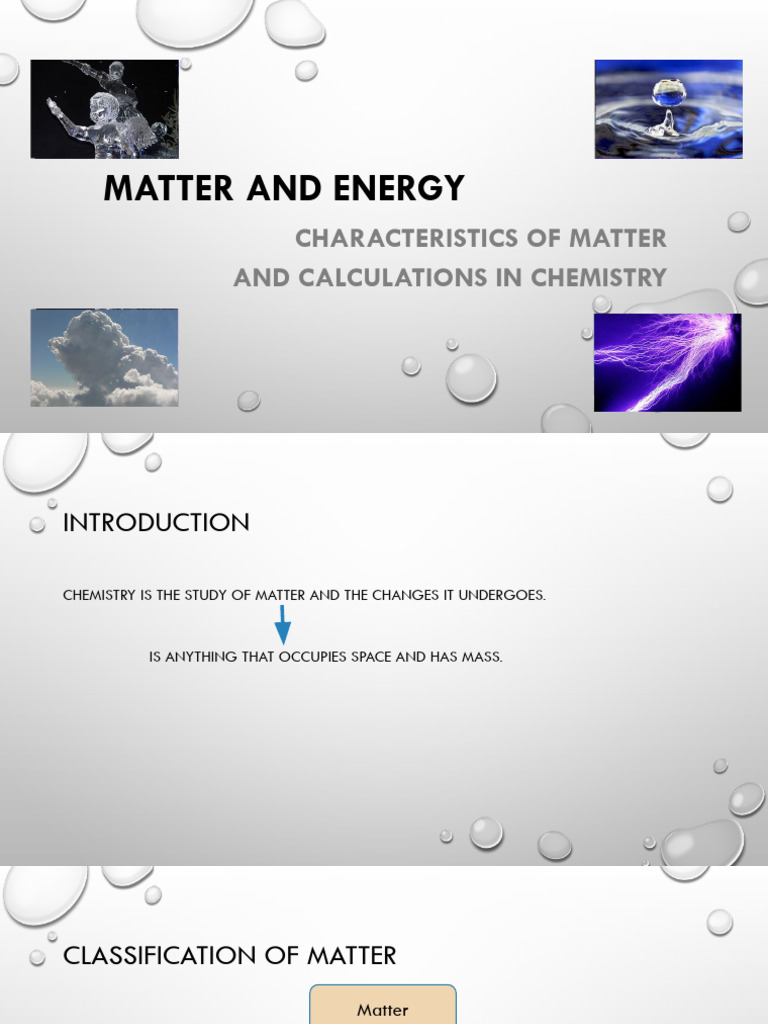 General Chemistry - Powerpoint 2 | PDF | Chemical Substances | Chemical ...