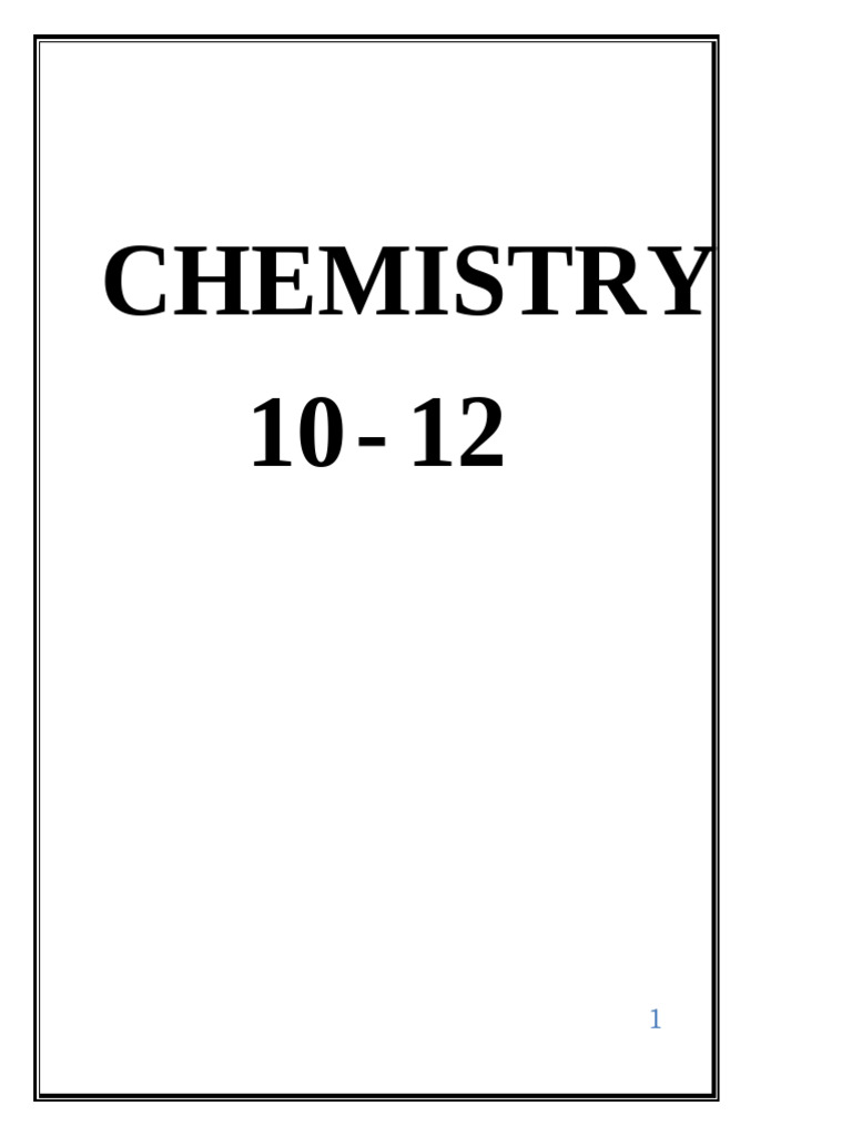 Introduction to Chemistry Concepts | PDF | Isotope | Deuterium