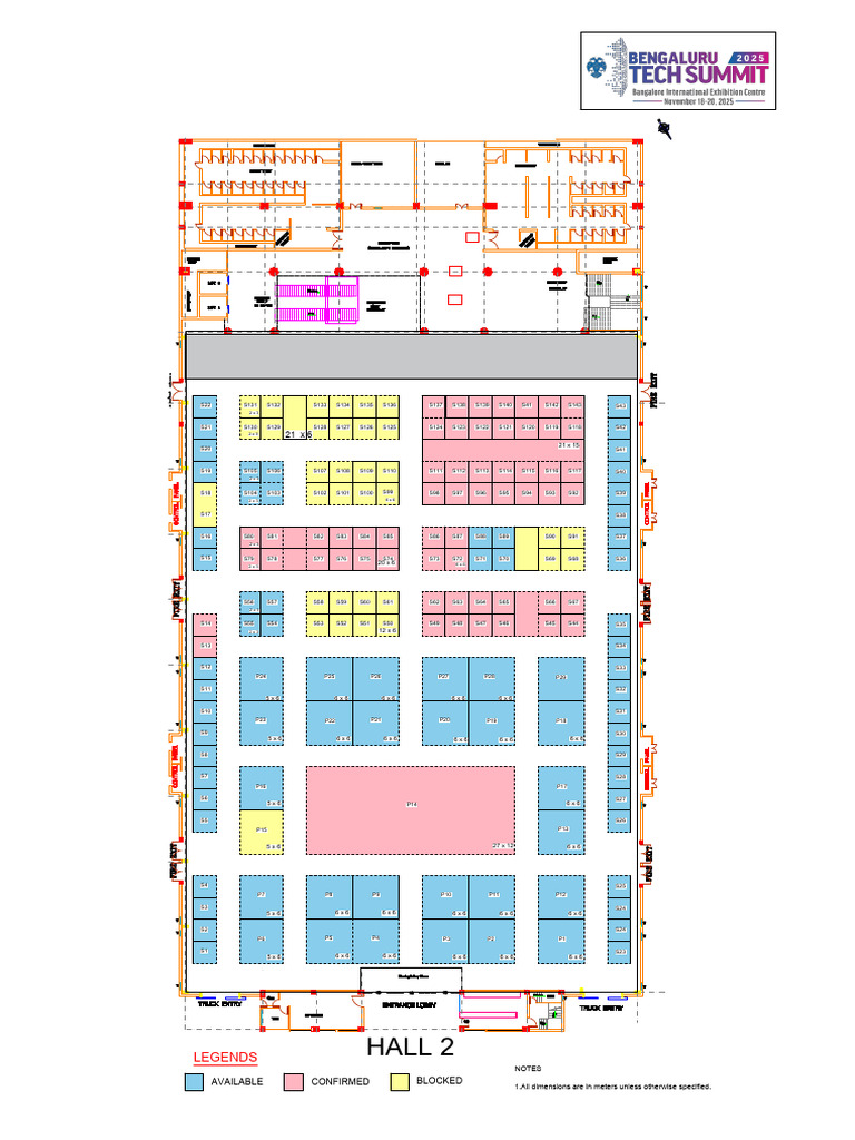 Floor Plan Hall 2 | PDF