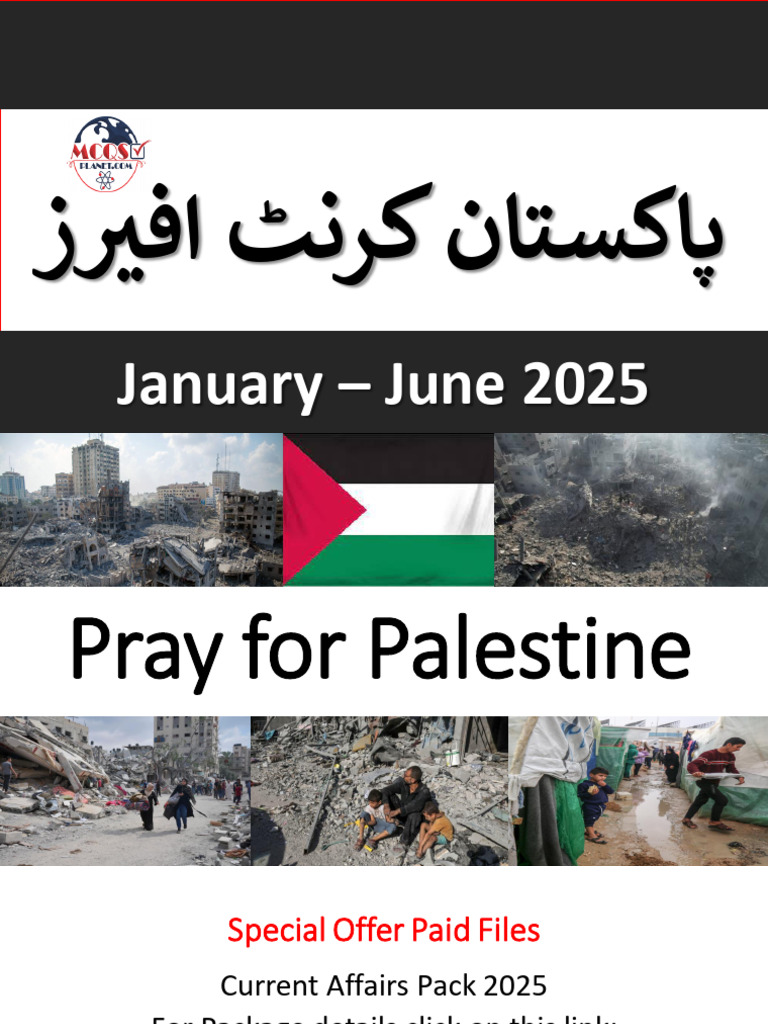 Pakistan Current Affairs January-June 2025 | PDF | Pakistan | Khyber ...
