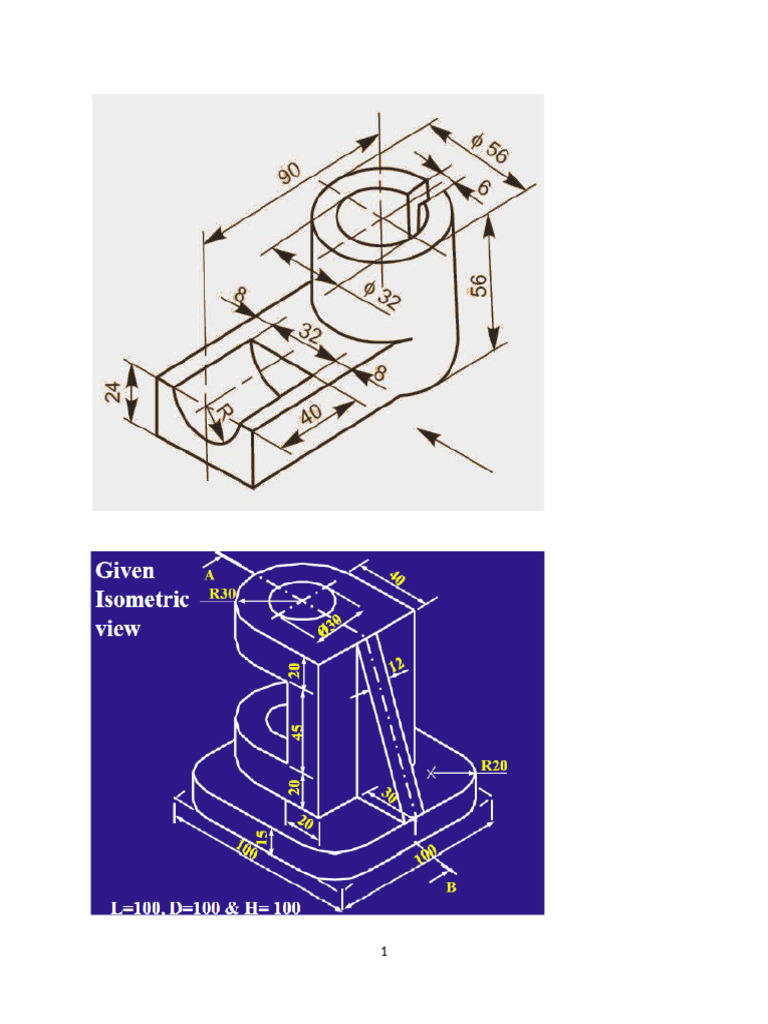 Isometric Views | PDF