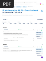 IB Math AA SL Formula Booklet 2023 | PDF | Logarithm | Area