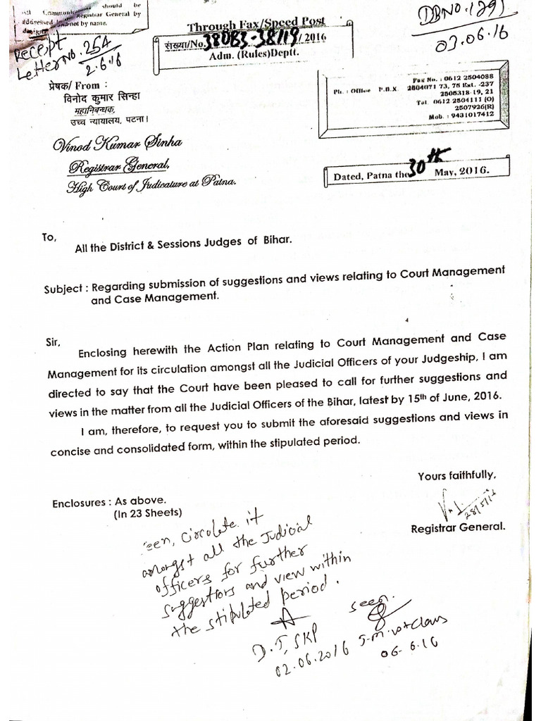 Court Management and Case Management | PDF