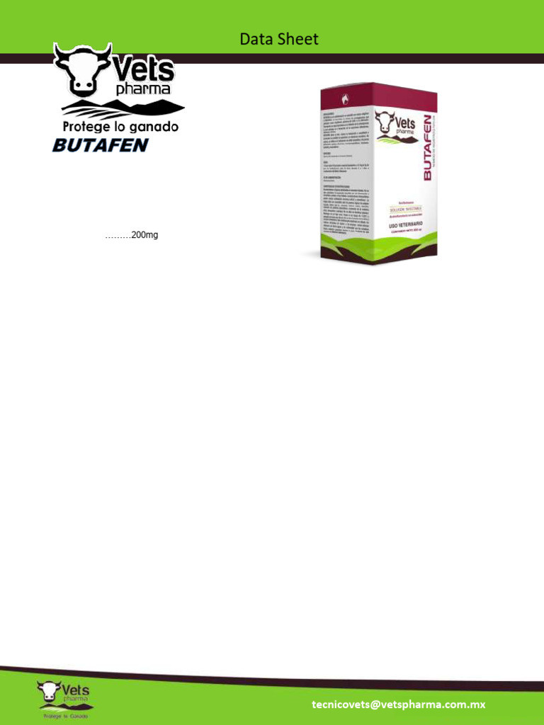 Butafen: Injectable NSAID for Horses | PDF