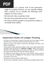 Preparing T-Format Ledger Accounts | PDF | Debits And Credits ...