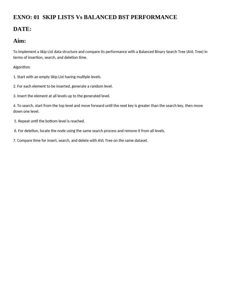 adsa lab manual | PDF | Theoretical Computer Science | Algorithms And ...