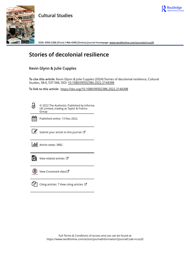 Decolonial Resilience in Guatemala | PDF