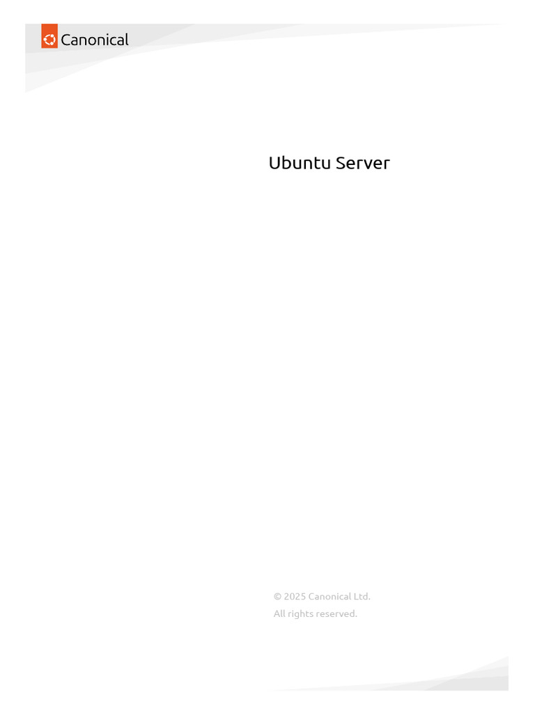 Ubuntu Server Documentation Guide | PDF | Utility Software | Computing
