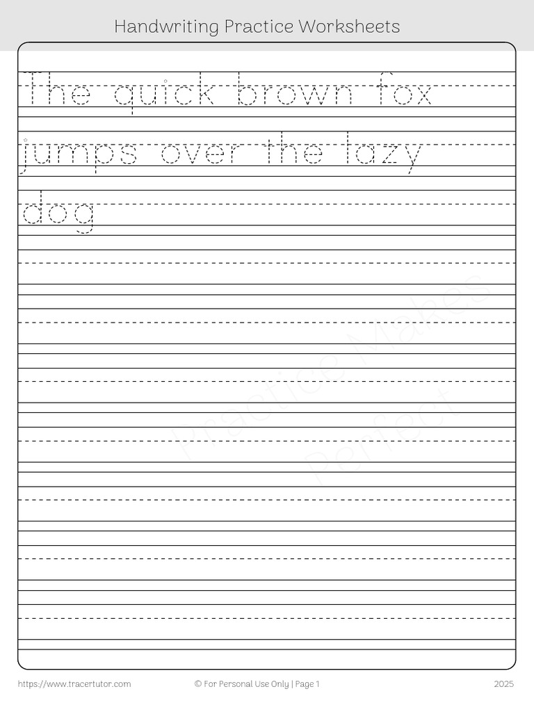 English Font 1 e Early Childhood | PDF