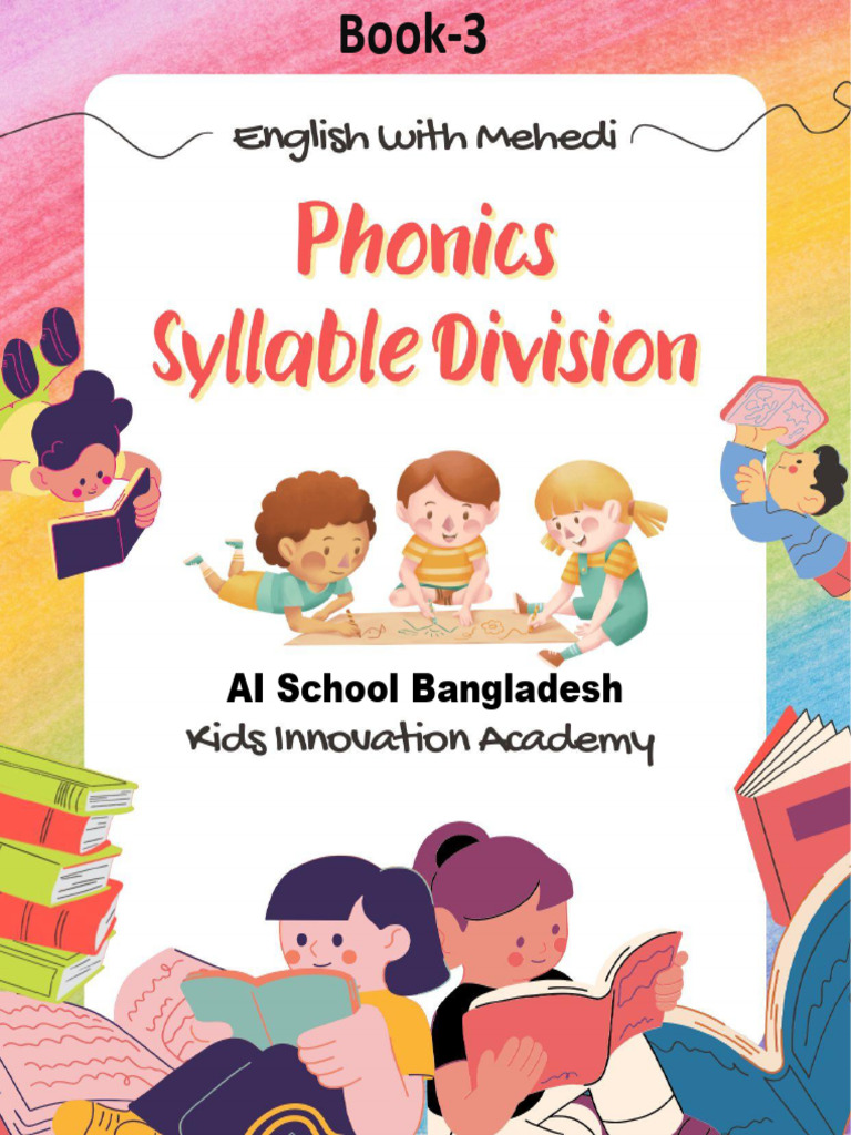 Phonics Syllable Division Book 3 | PDF