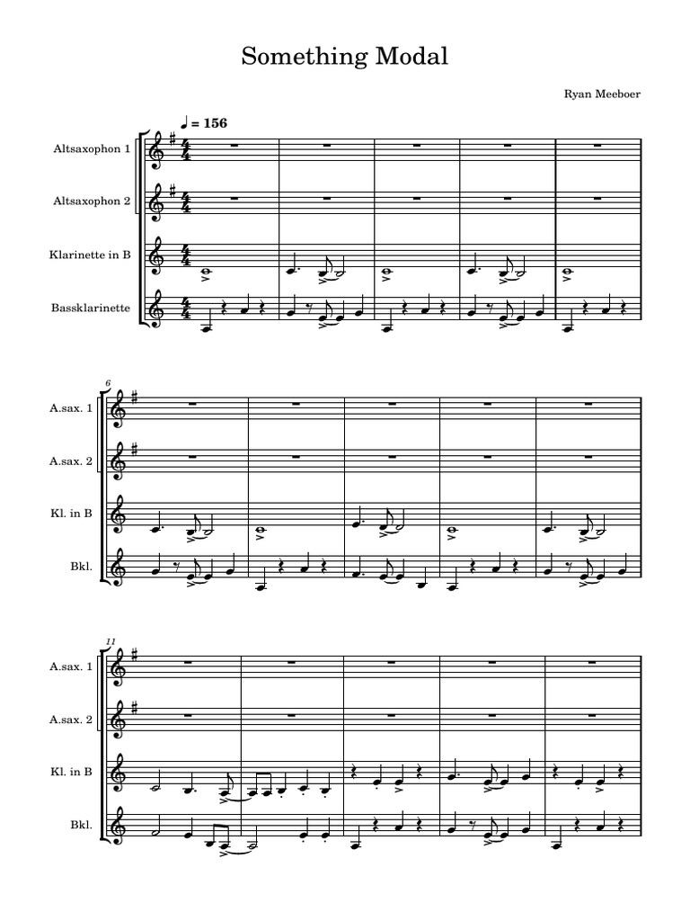 Something Modal-Partitur Und Auszuege | PDF